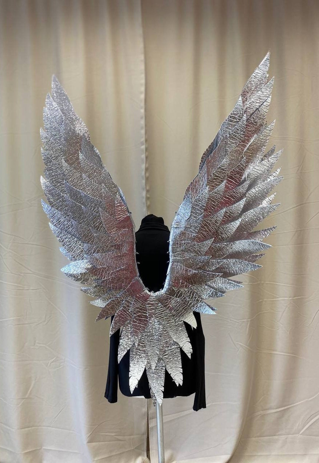 Beautiful Silver Angel Wings Wedding Wings Silver Butterfly Wings Wings ...