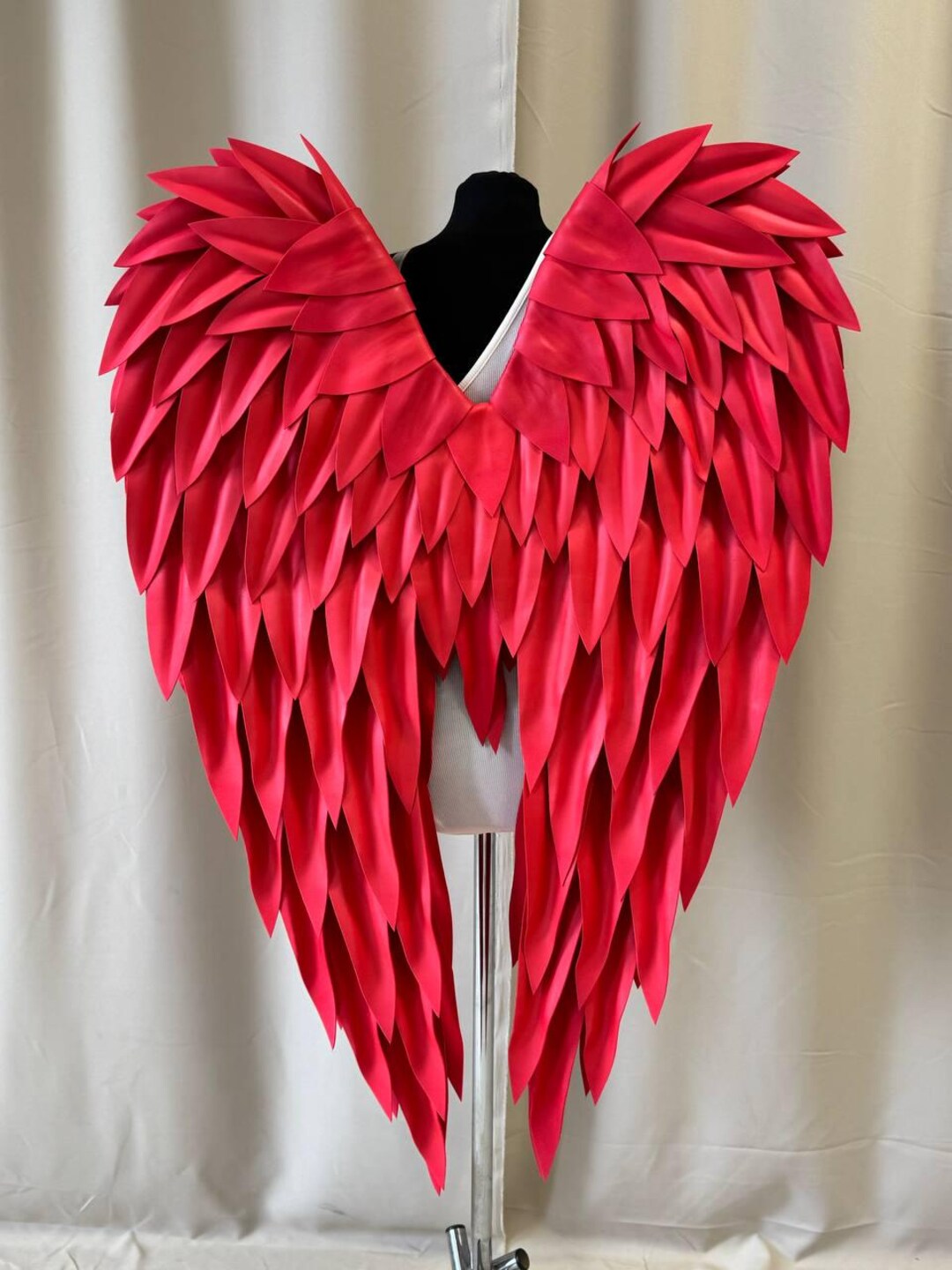 Red Wings for Photoshoot, Angel Red Wings, Colored Wings, Cosplay Wings ...
