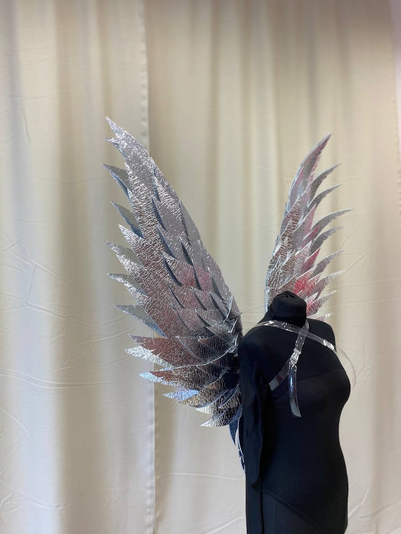 Beautiful Silver Angel Wings Wedding Wings Silver Butterfly Wings Wings ...