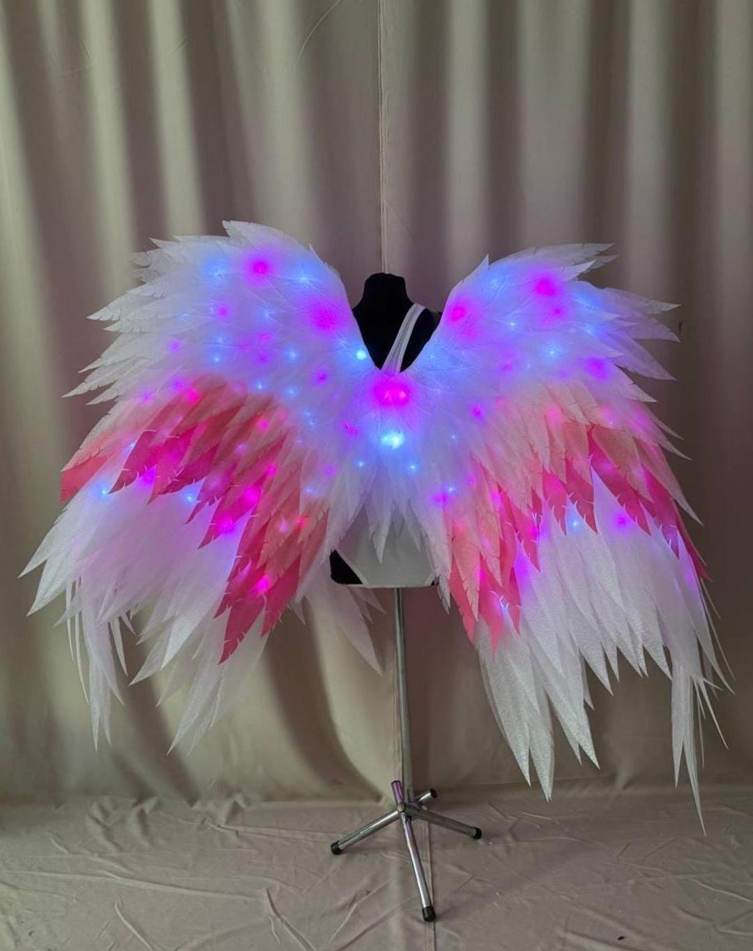 Lighted Moving Angel Wings for Dancing Performances, Dance Angel Wings ...
