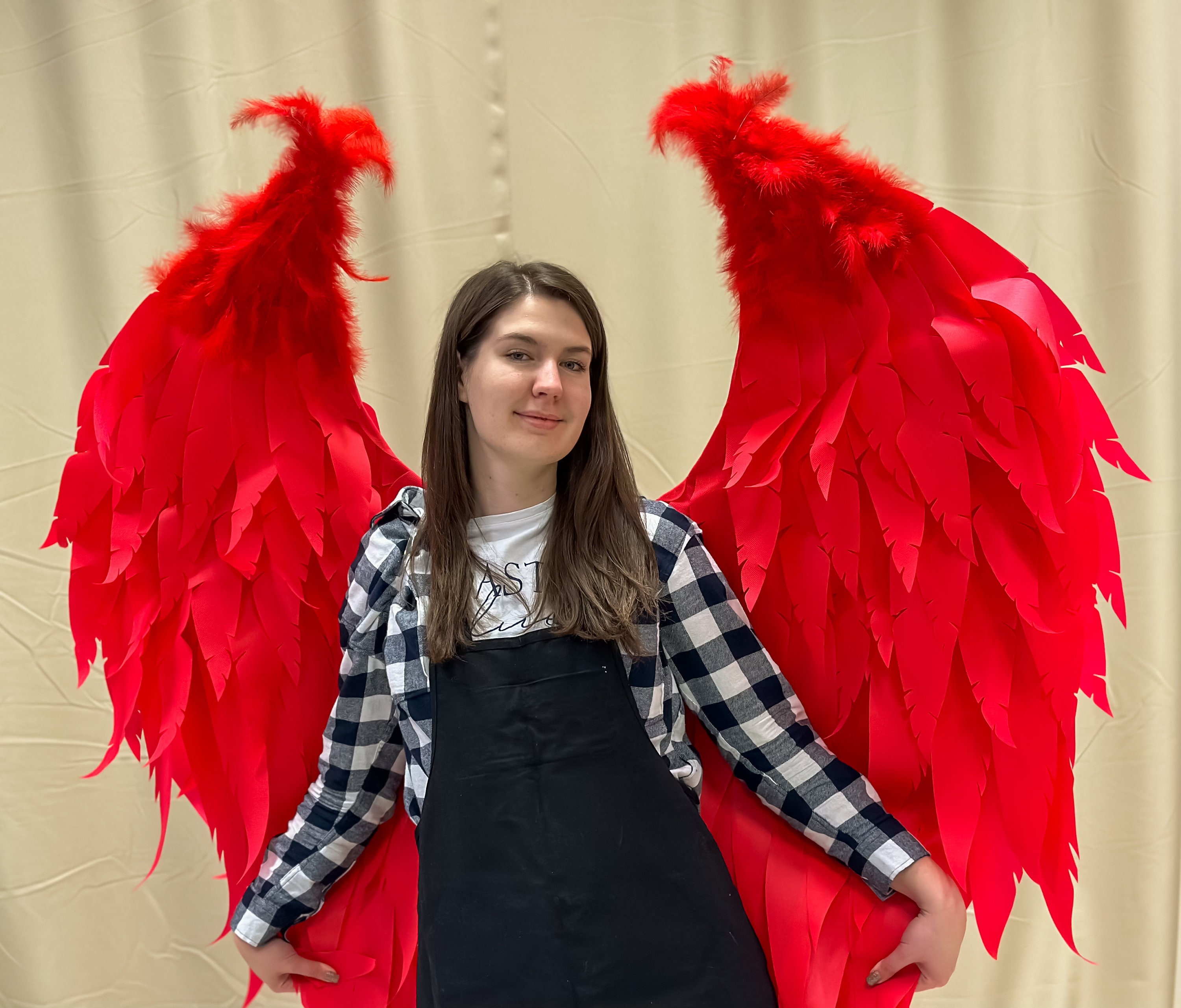 Red Angel Wings, Big Angel Wings, Holidays Costume, Wing Size in the ...