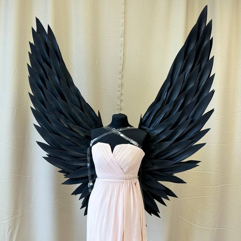 Black Wings - Etsy