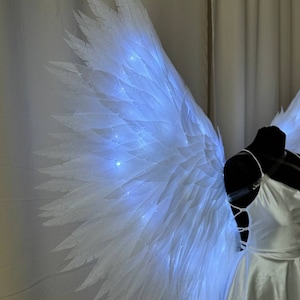 Illuminated Wings, LED Light Wings, Dance Accessory, Unique Wings ...