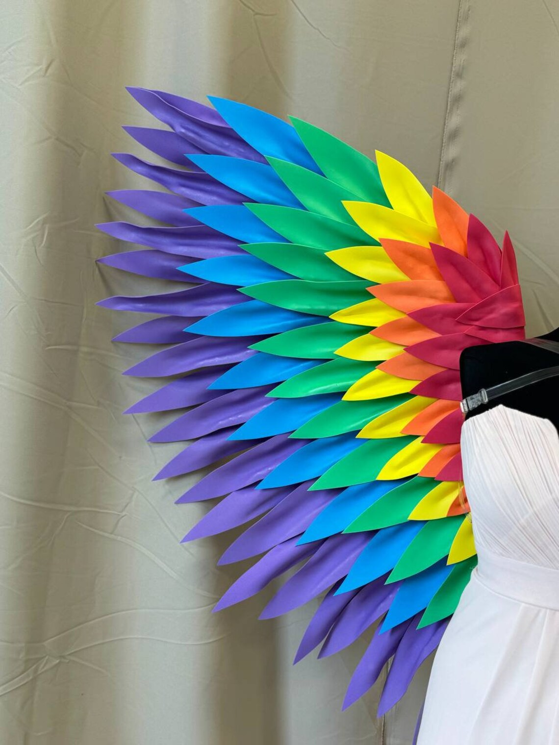 Wings Colored Angel Wings Costume for Foto Shoot, White Wings, Big ...