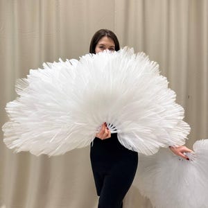Fan Accessory to the Costume, White Fan, Hand Fan, Fan Accessory for ...