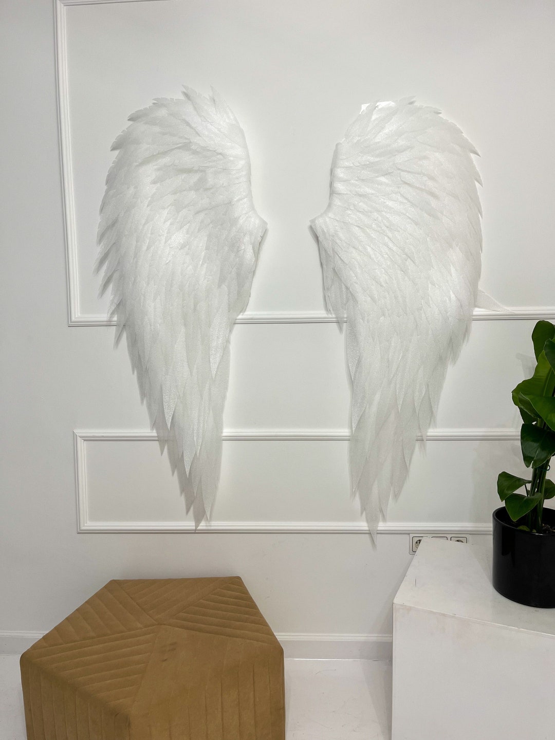 Wings on the Wall , Wall Decor , Photo Props , Wings for Photo Shoots ...