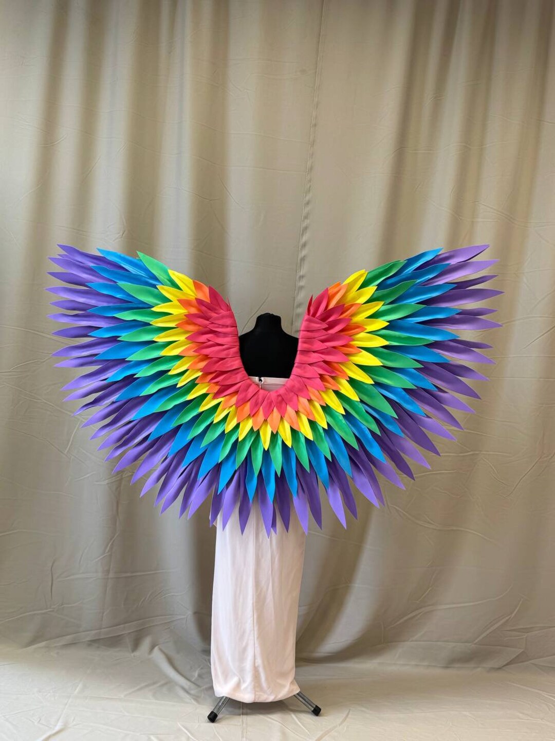 Multicolored Angel Wings, Party Costume, Accessory for and Photo Shoot ...