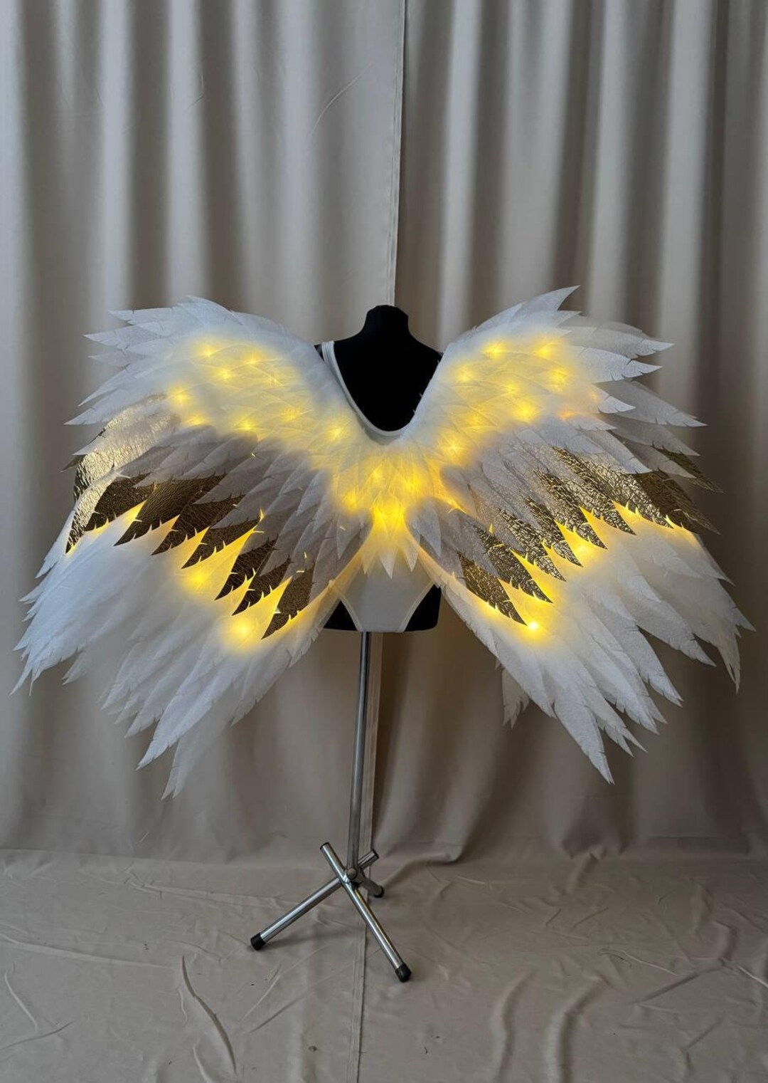 Illuminated Wings for Dancing, Movable Wings With Lights, Wings for ...