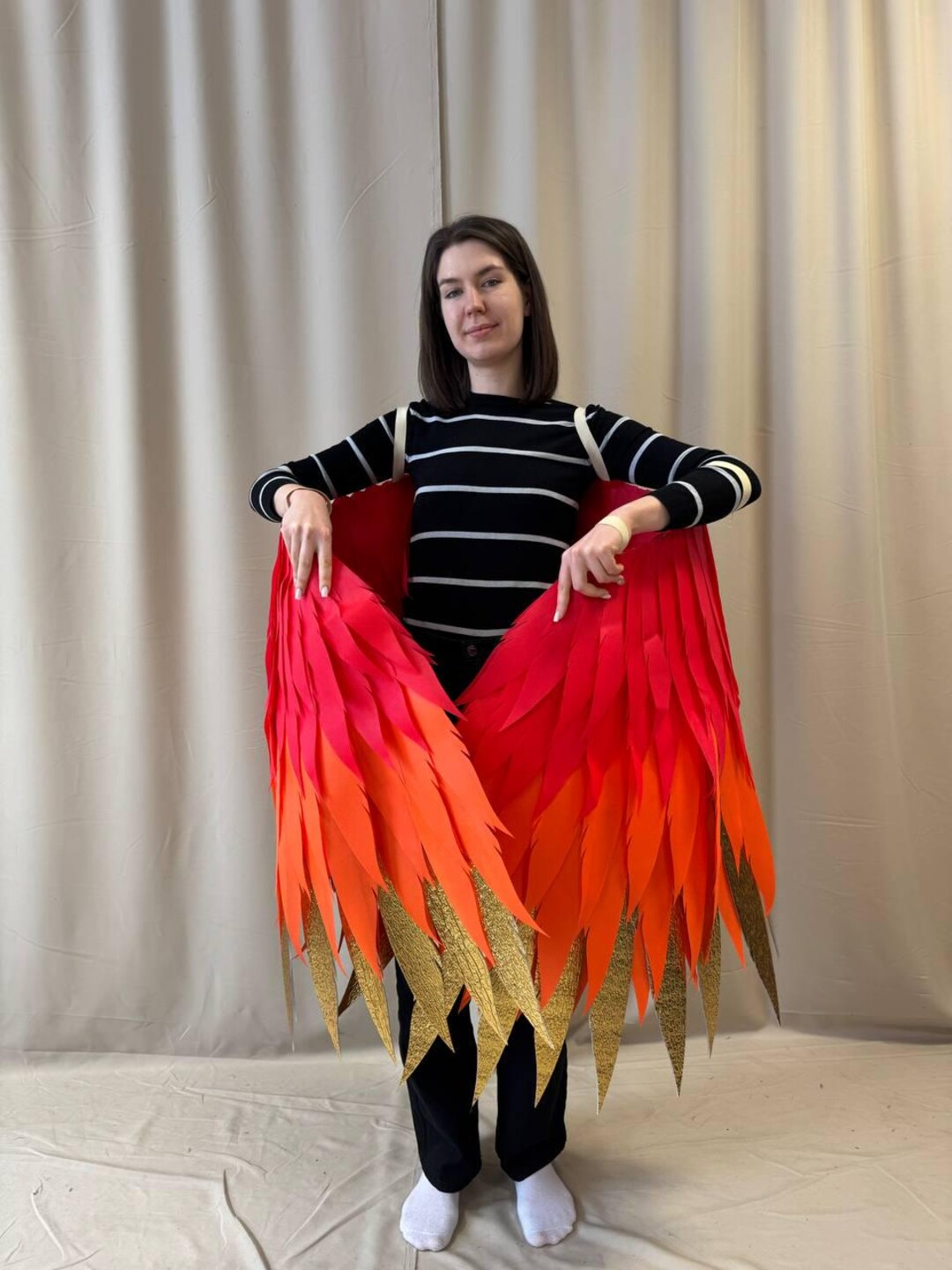 Accessory for Dance Costume, Movable Hand Wings for Dancing, Phoenix ...