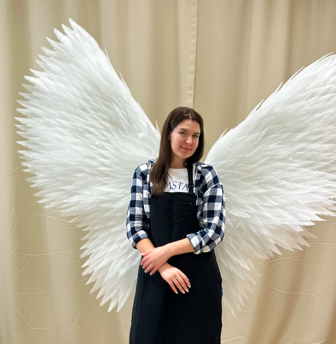 Large White Wings Fairy Wings Cosplay Costume Big Butterfly Wings - Etsy