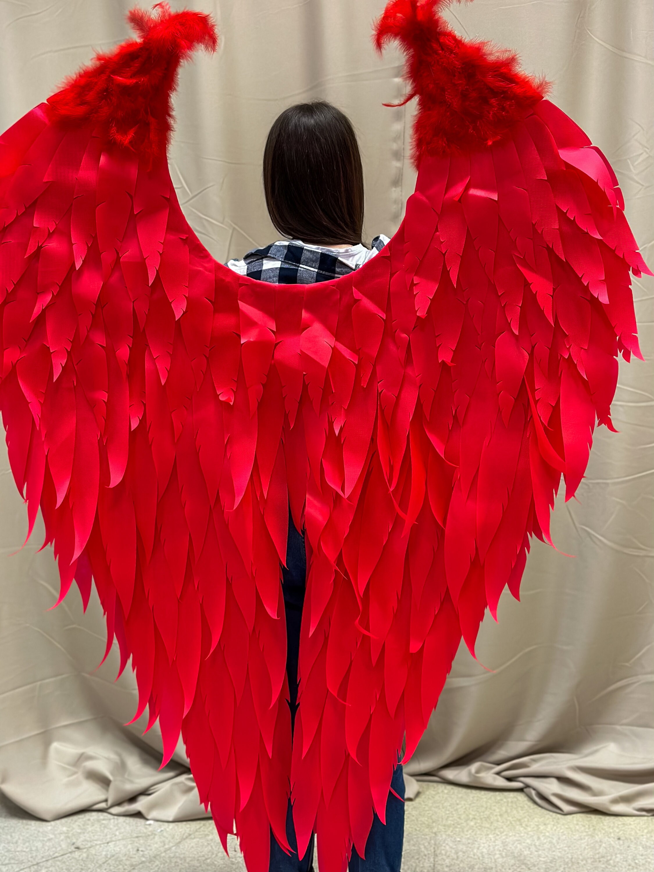 Red Angel Wings, Big Angel Wings, Holidays Costume, Wing Size in the ...