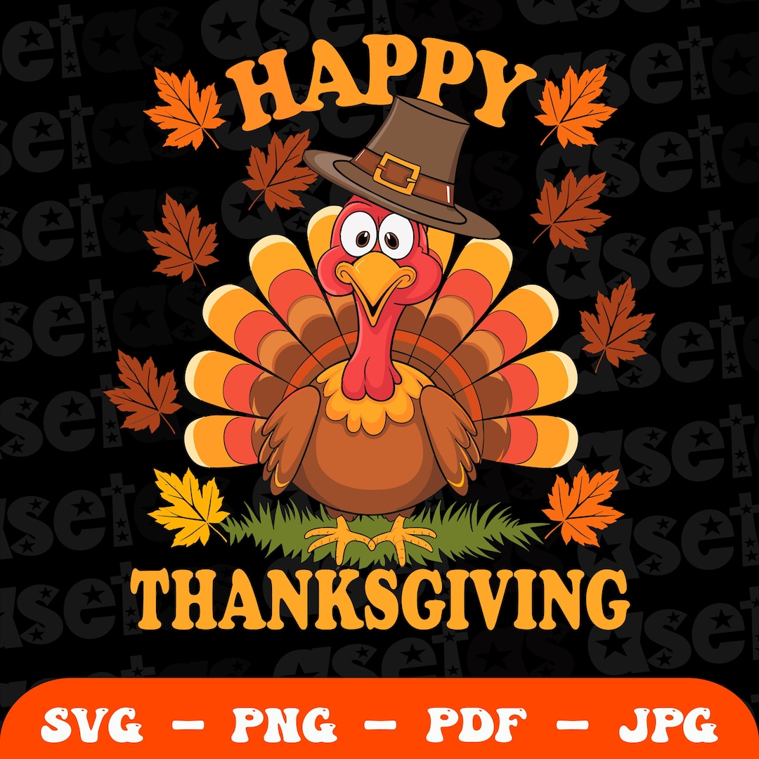 PNG de Feliz Día de Acción de Gracias, SVG de pavo de Acción de Gracias ...