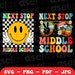 Next Stop Middle School Svg Png, 5th Grade Graduate Svg, 5th Grade Gift ...
