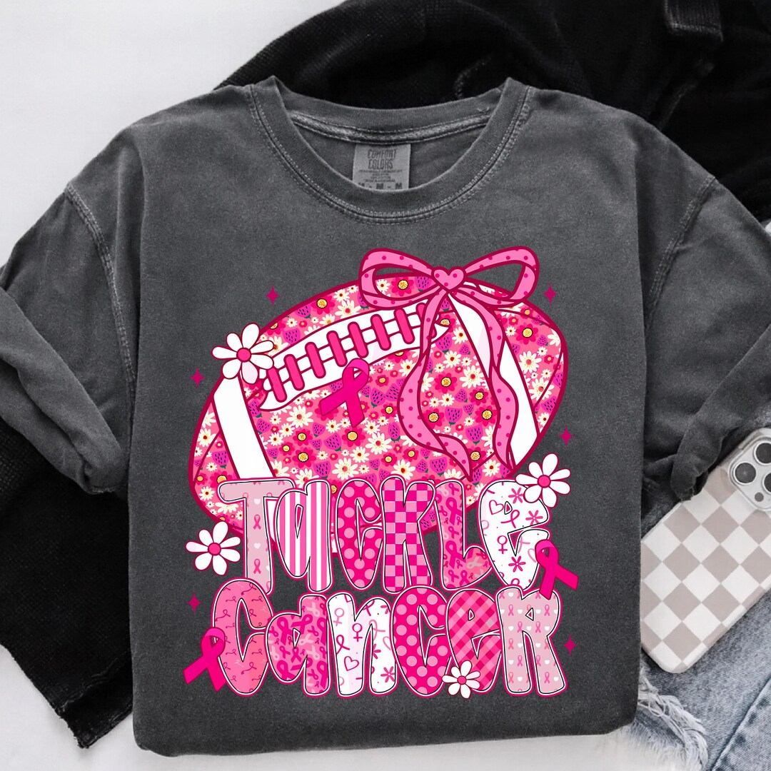 Preppy Fight Cancer Png, Breast Cancer Svg, Breast Cancer Awareness in ...