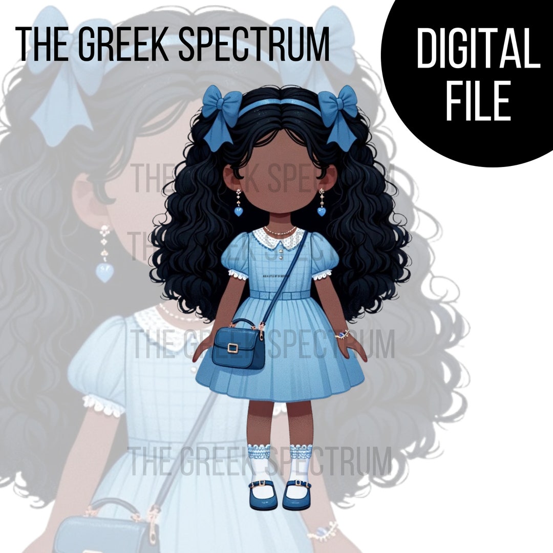 Pearlette Doll | Faceless Zeta Youth PNG | Digital Download - Etsy