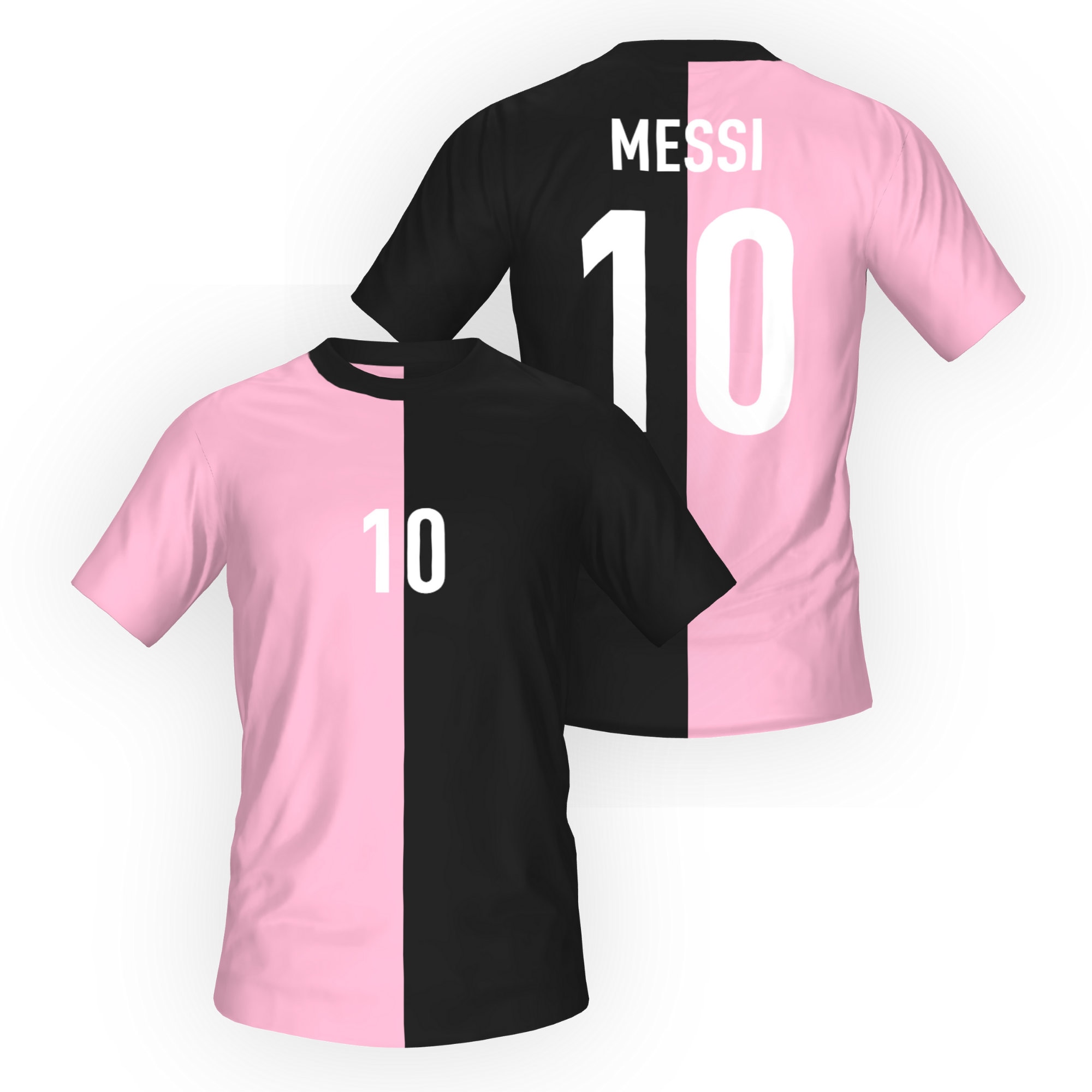 Messi Jersey, Messi for Kids Jersey, Pink Black Messi Jersey, Soccer ...