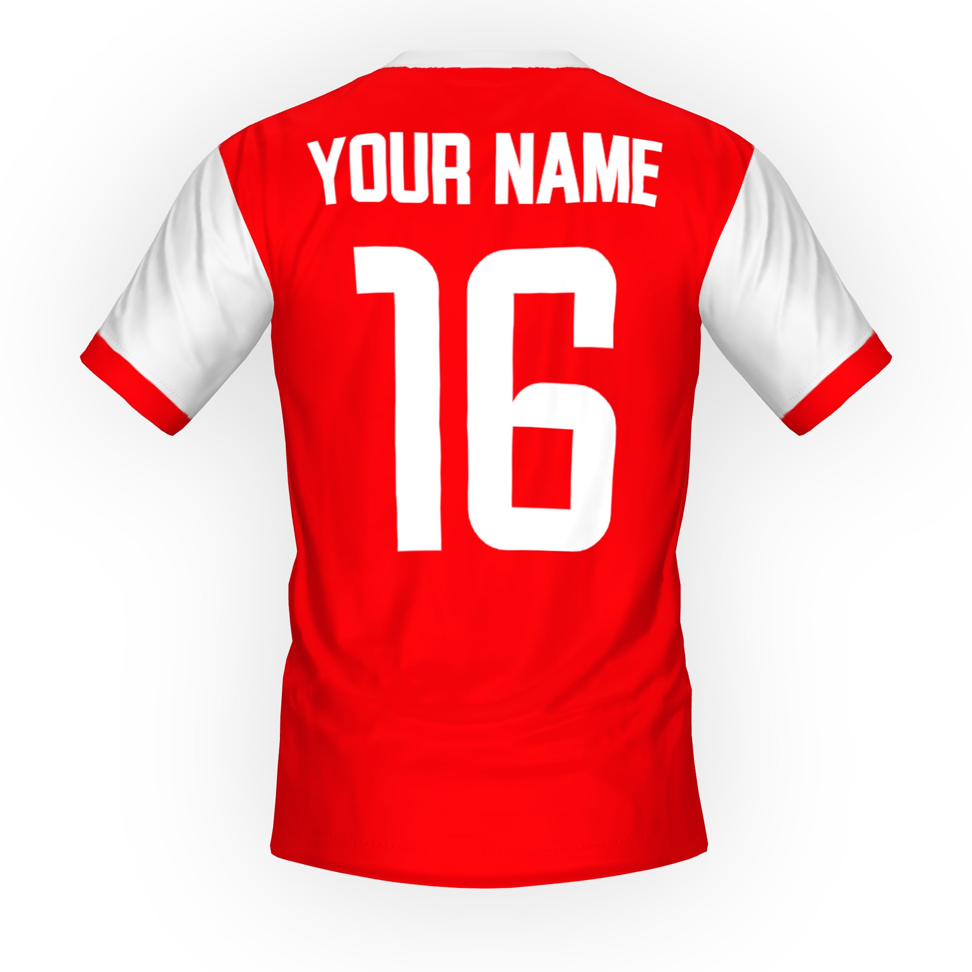Custom Arsenal Jersey, Arsenal Soccer Jersey, Arsenal Gunners Tshirt ...