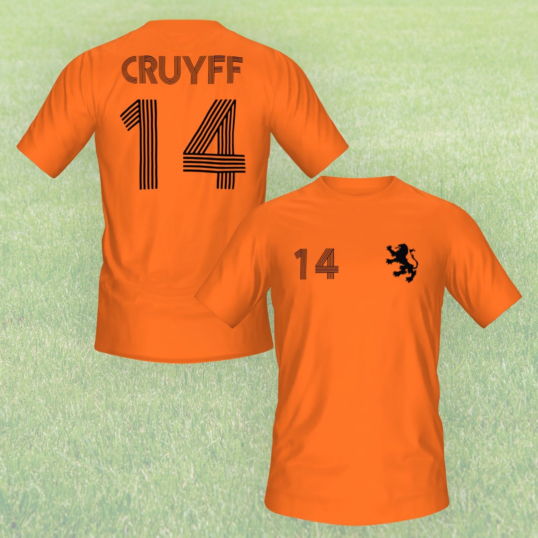 Johan Cruyff Jersey, Netherlands Jersey, Soccer Fan Gift, Euro 2024 ...