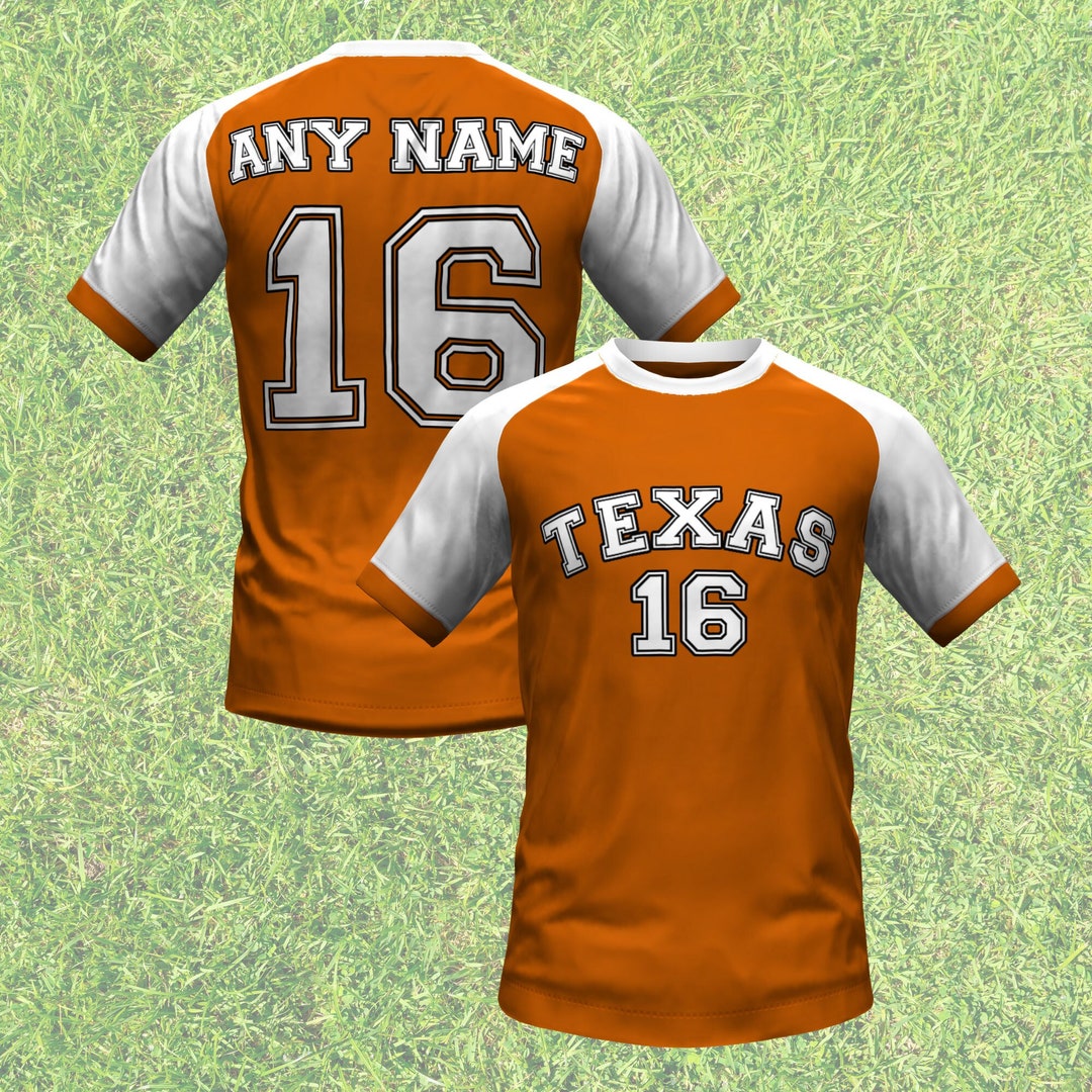 Custom Texas Jersey, Custom Texas Shirt, Texas Soccer Shirt ...