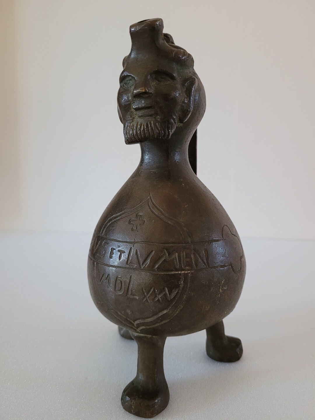 Holy Water Pouring Pitcher Bronze - Etsy