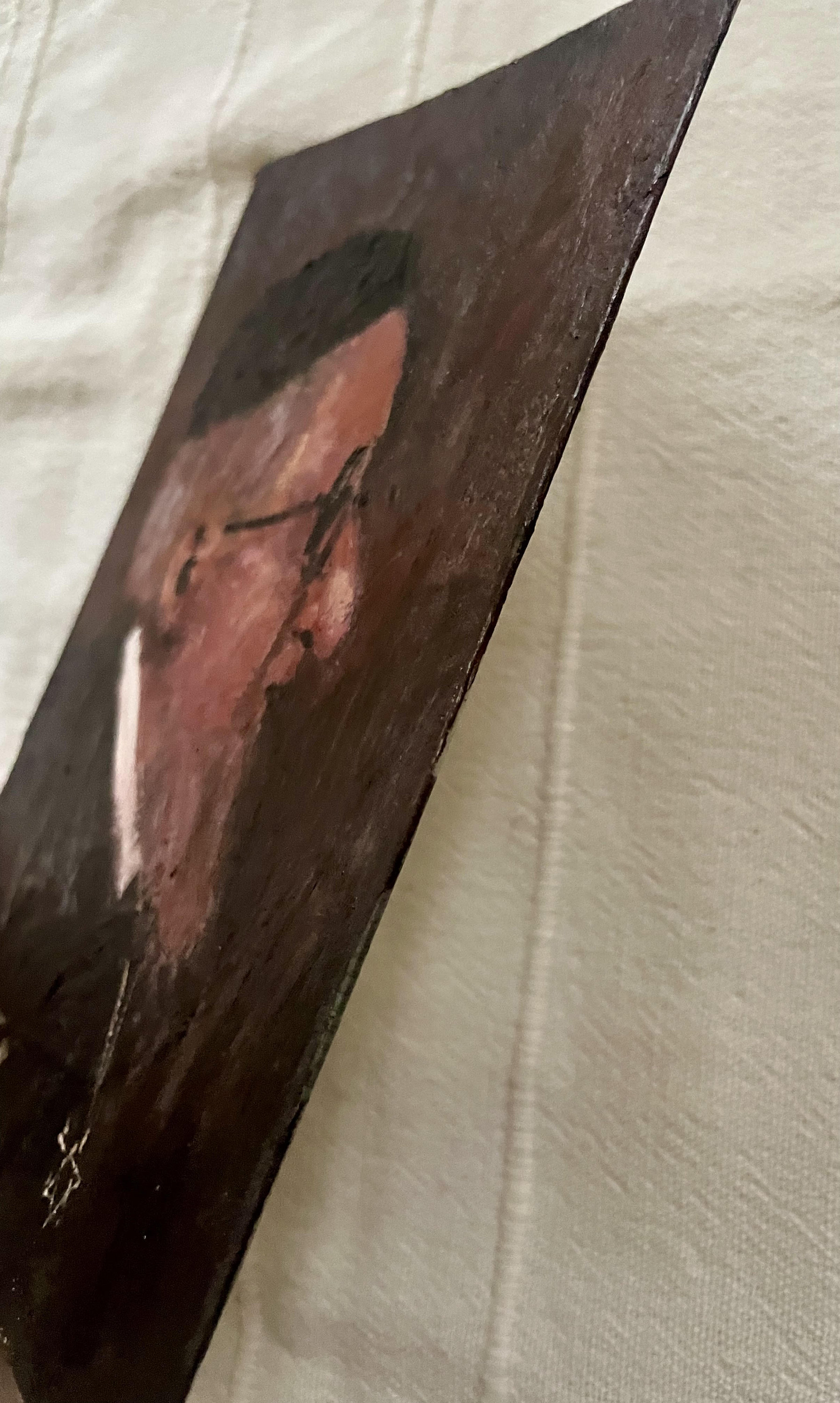 Original Oil Painting of Jewish Rabbi Amish Portrait European Fine Art ...