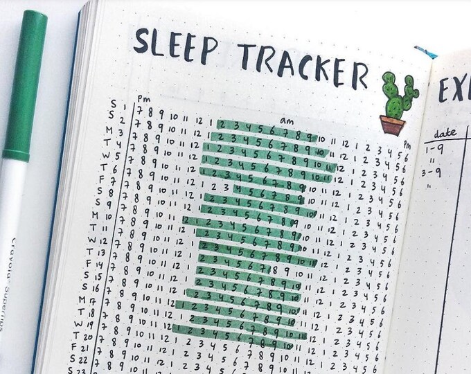 Sleep Tracker- Sleep Planner| Quality Traker| Pdf - Etsy