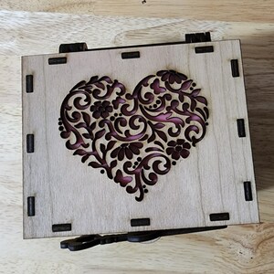 Heart Box - Etsy