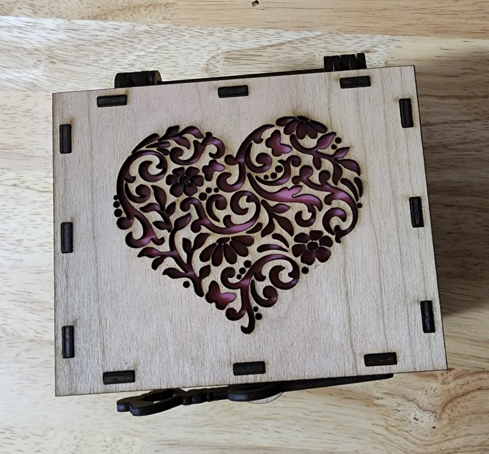 Heart Box - Etsy