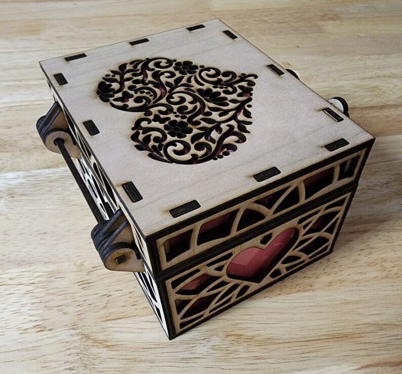 Heart Box - Etsy