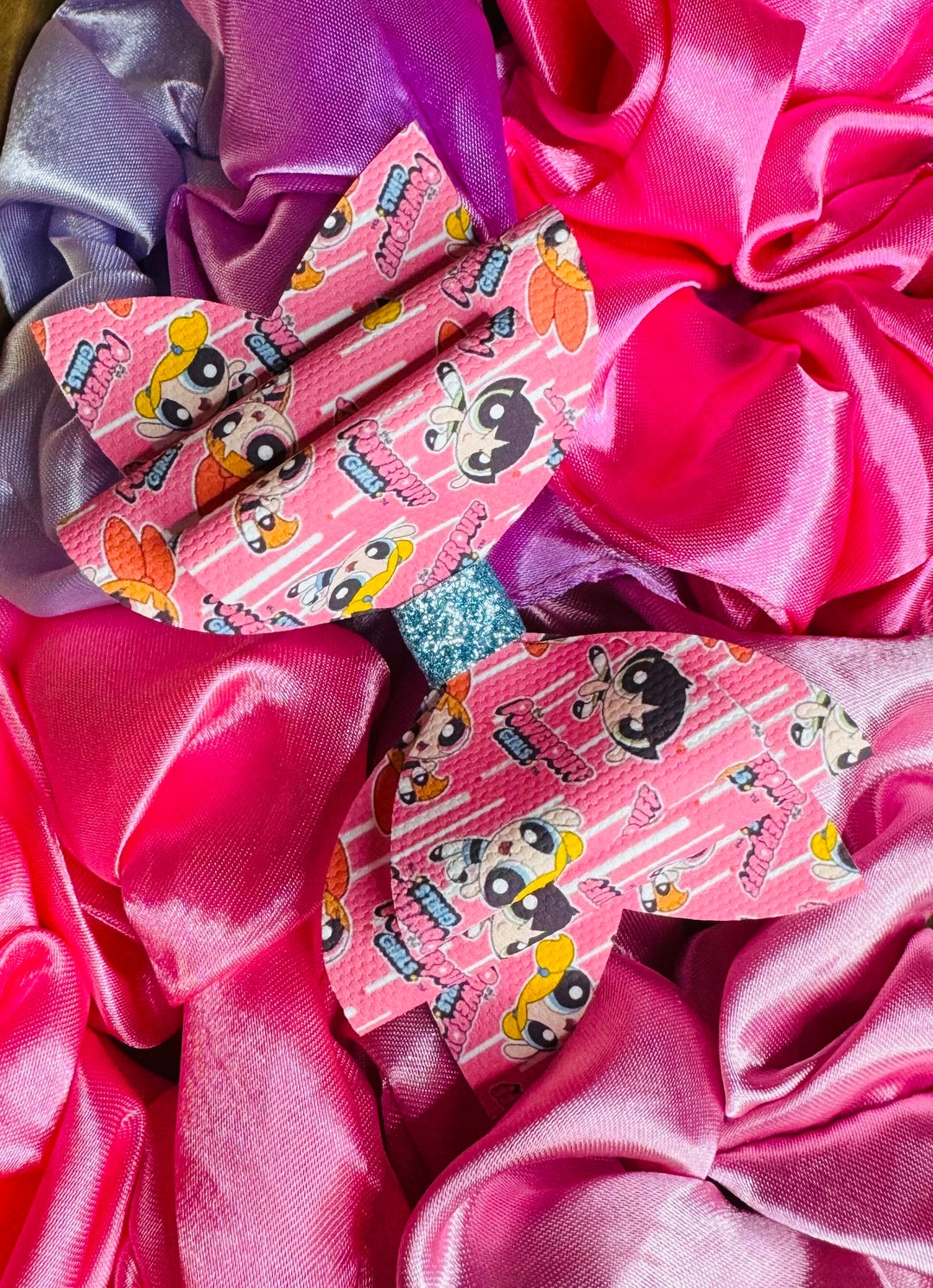 The Powerpuff Girls Handmade Hair Bows - Etsy