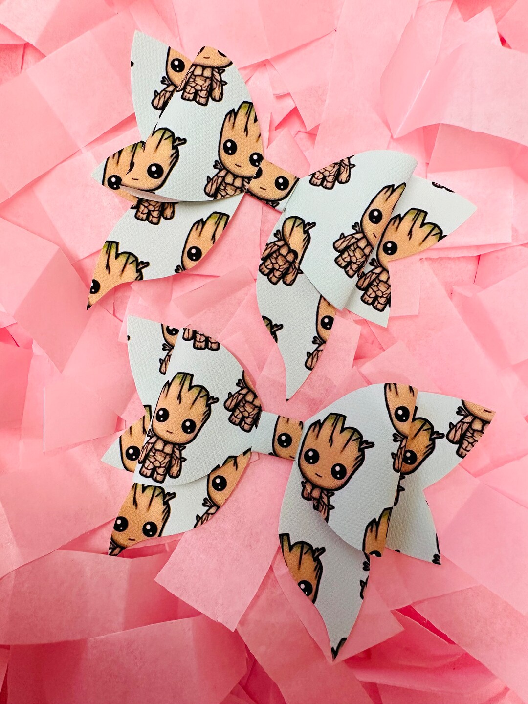 Marvel Groot Hair Bows pair - Etsy
