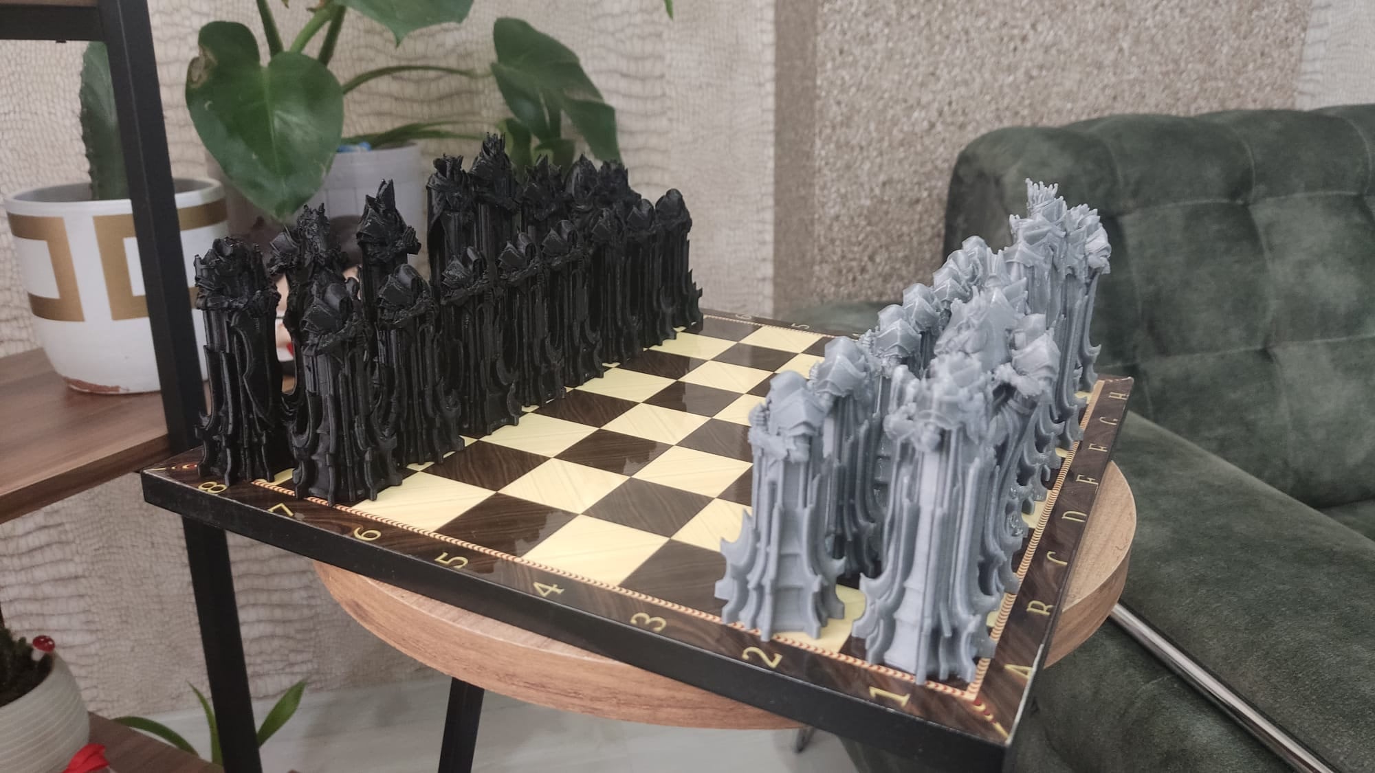 Paladin Chess Set High High Detailed Chess Set Board Game - Etsy Canada