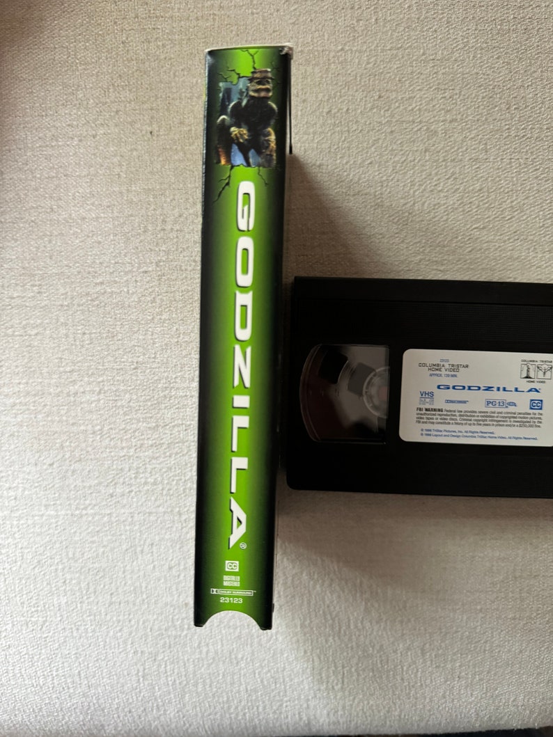 Godzilla [1998-VHS] - Etsy