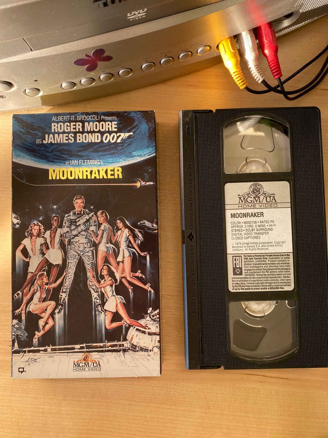 Moonraker [VHS-1994] - Etsy