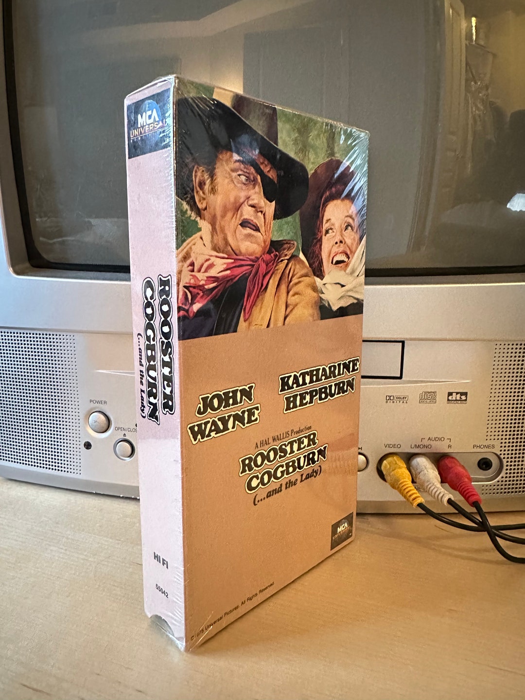 Rooster Cogburn ...and the Lady SEALED VHS 1990 RARE - Etsy