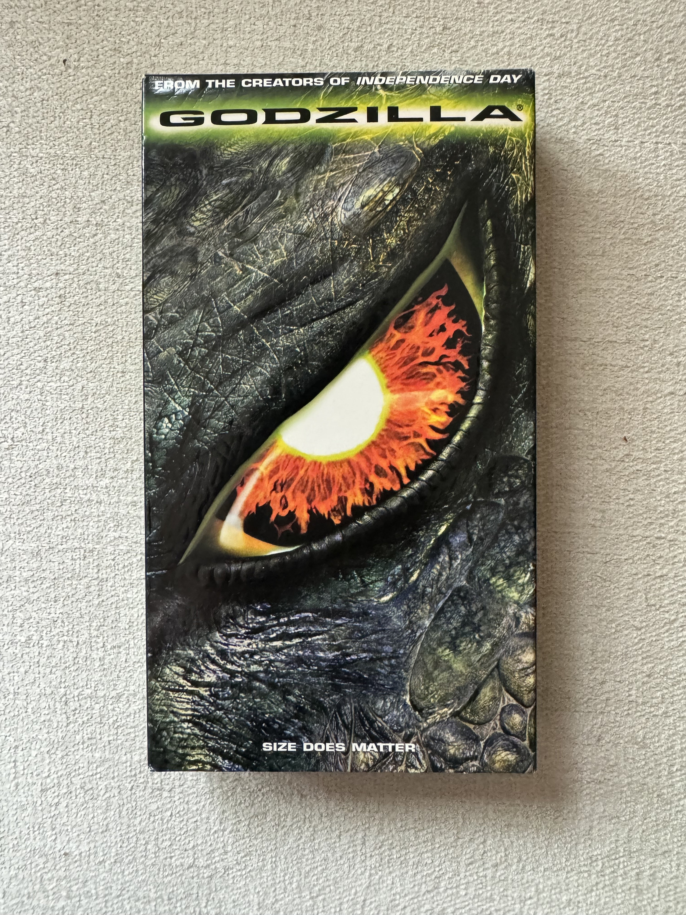 Godzilla [1998-VHS] - Etsy