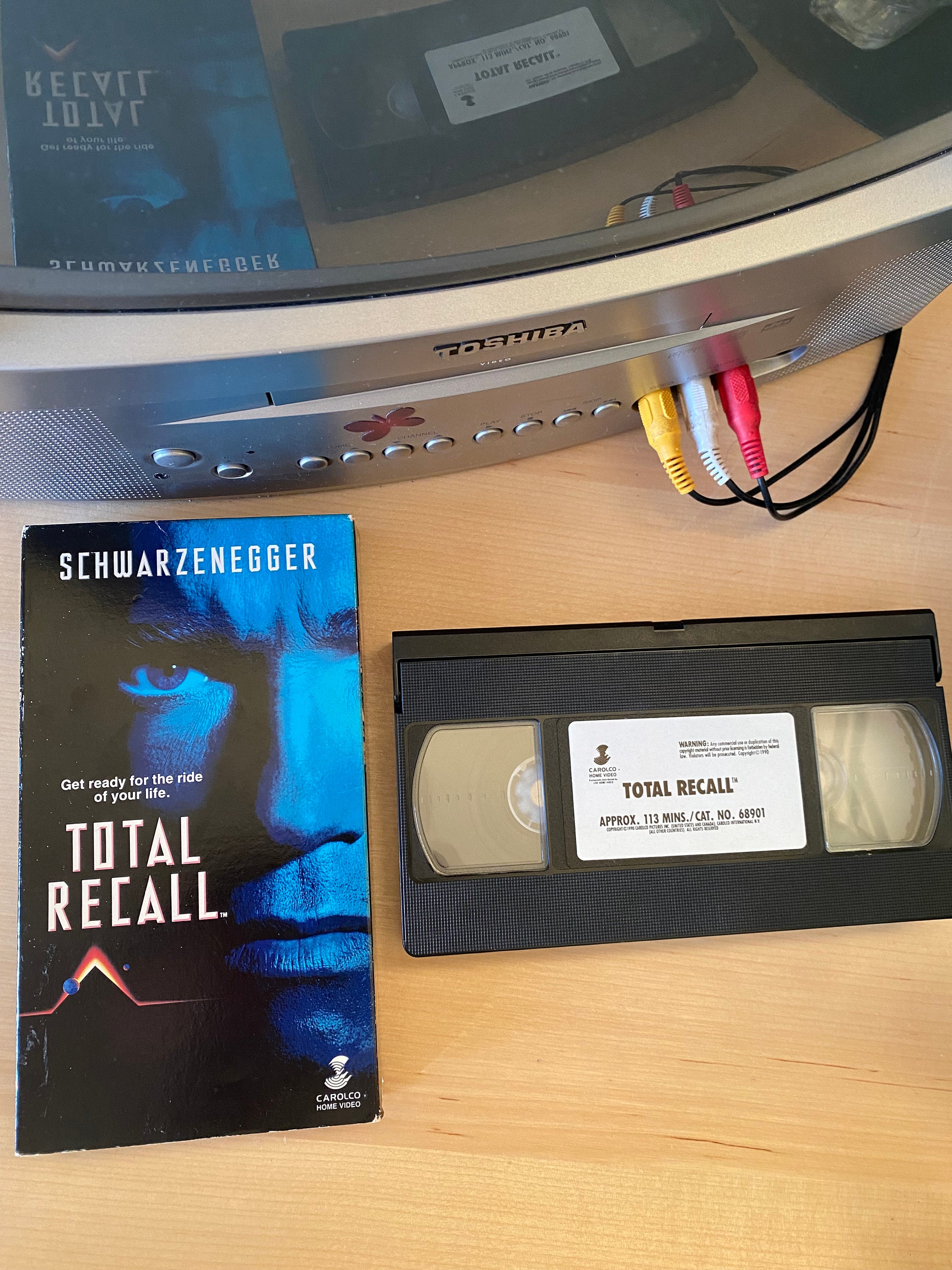 Total Recall [VHS-1990] - Etsy