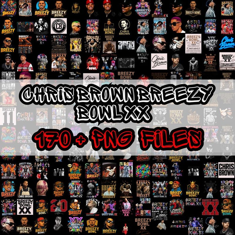 Chris Brown Logos - Etsy