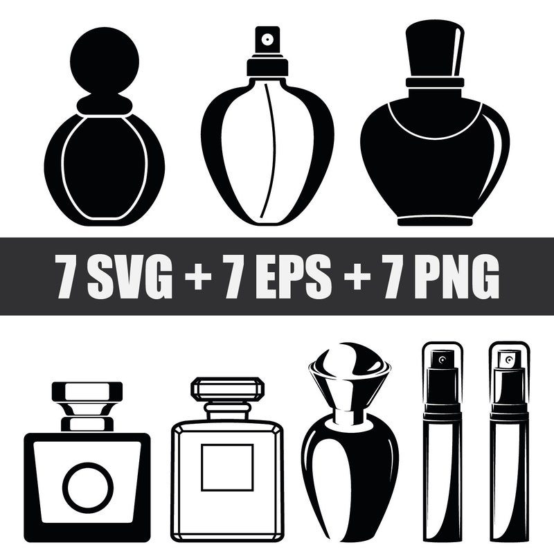 Perfume Bottle Svg - Etsy