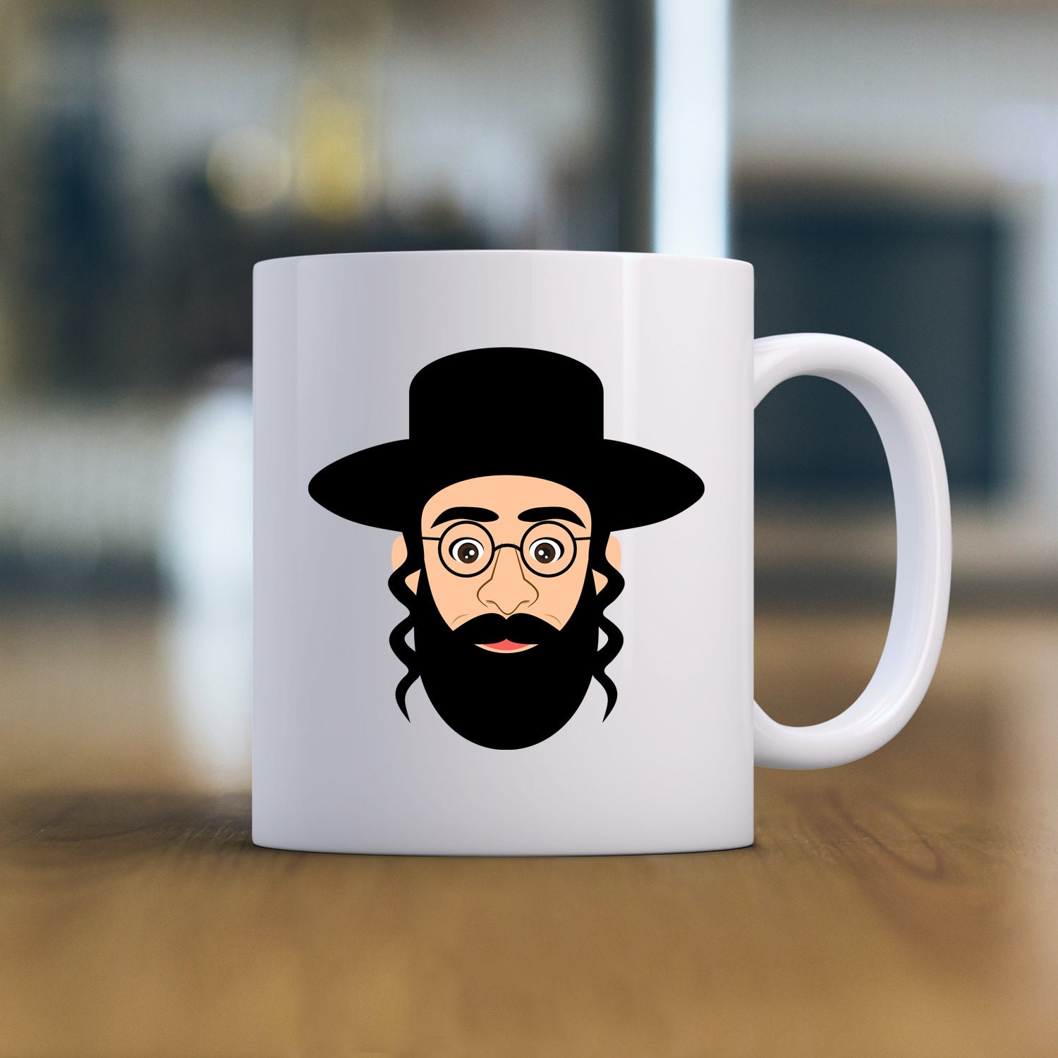 Vector Set of Hasid Icons in EPS, SVG and PNG Format, Jew, Orthodox Jew ...