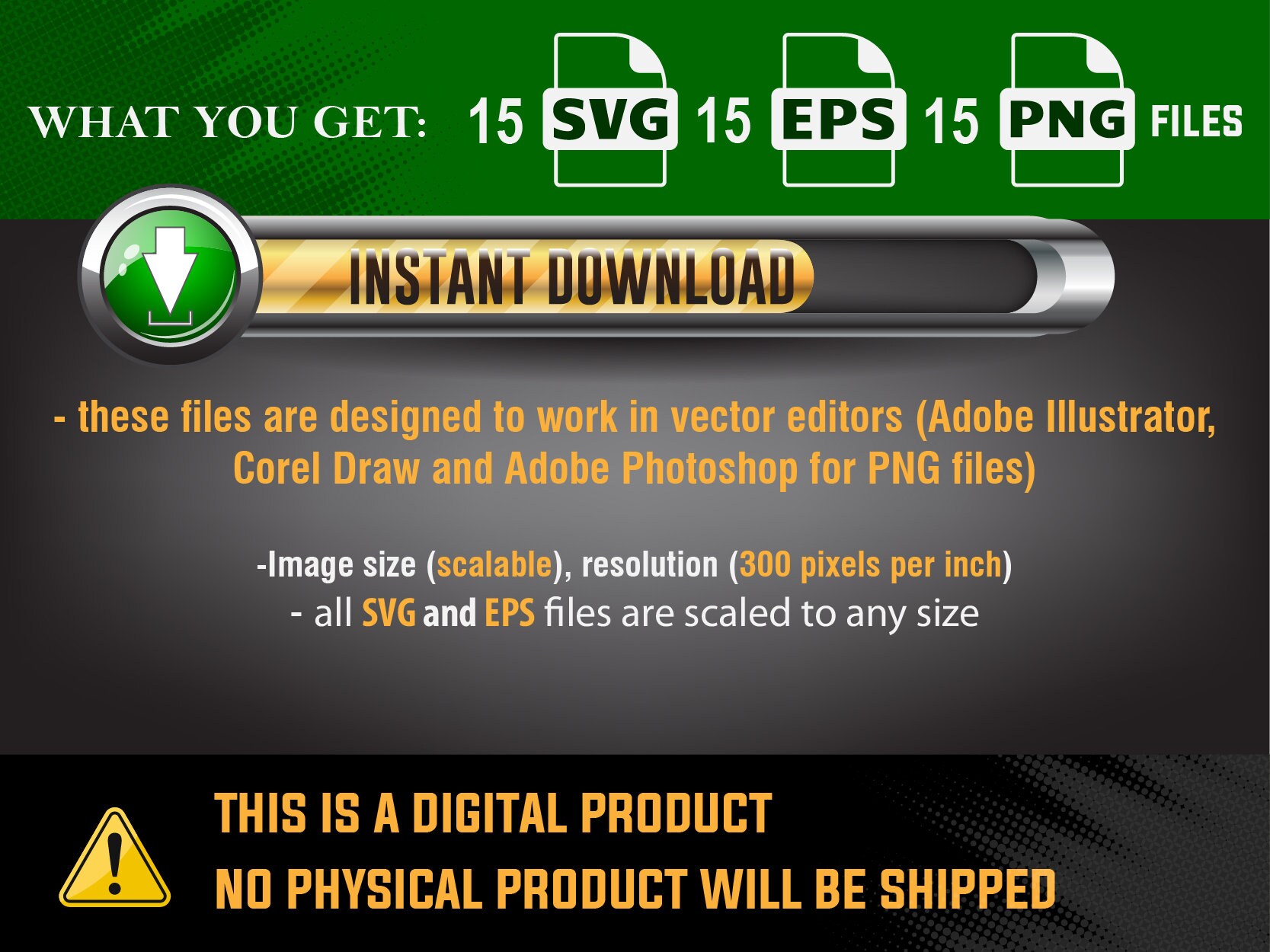 Vector Set of Halloween Pumpkins in EPS, SVG and PNG Format, Pumpkin ...