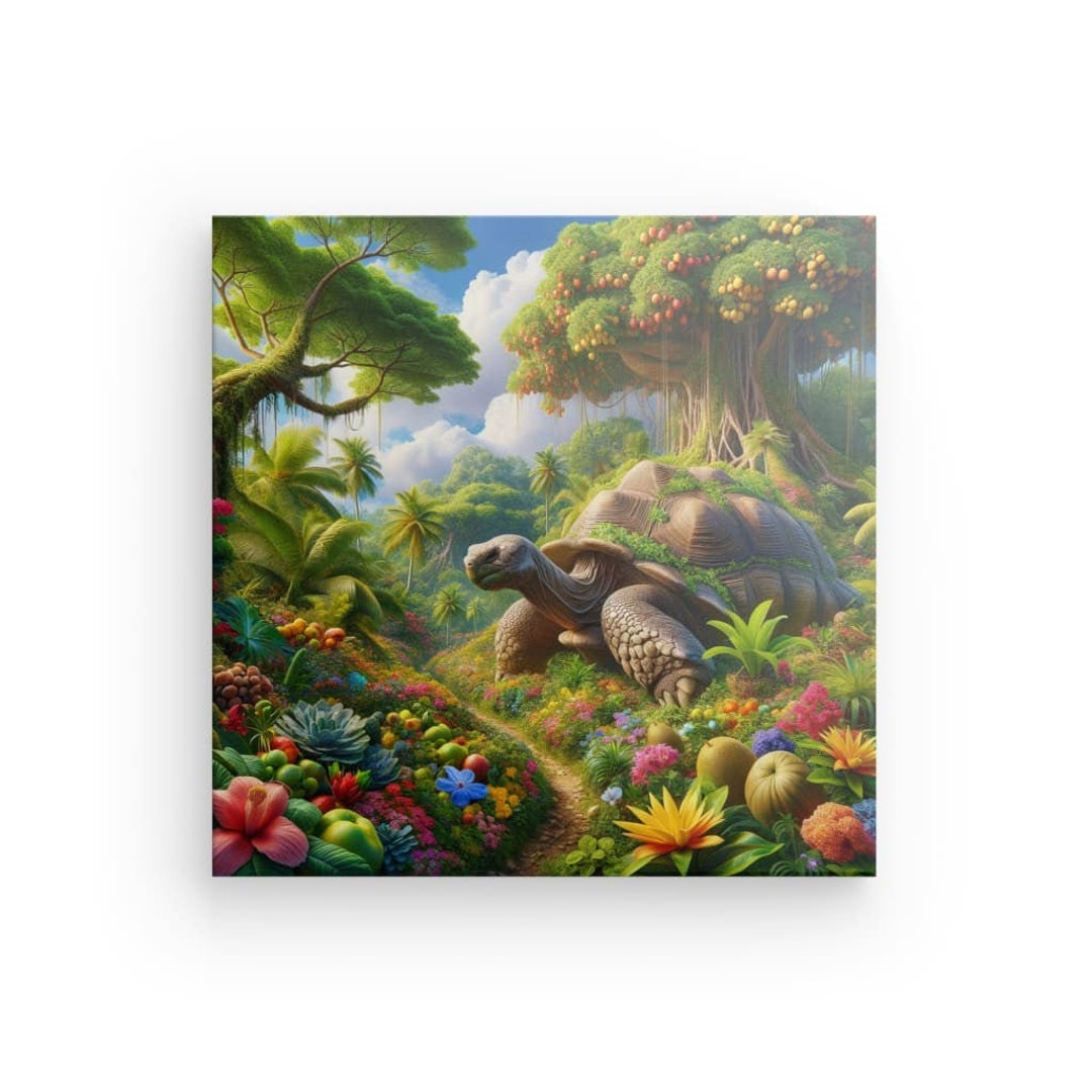 The Garden Kingdom of the Giant Tortoise - Etsy