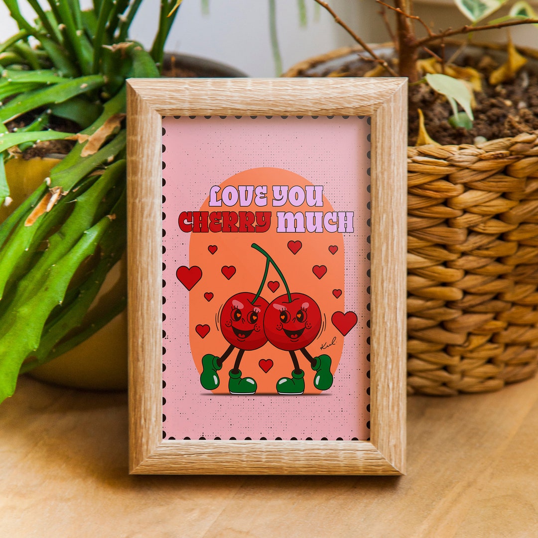 Valentine's Day 14 February, Retro Print, Printables, Digital Download ...