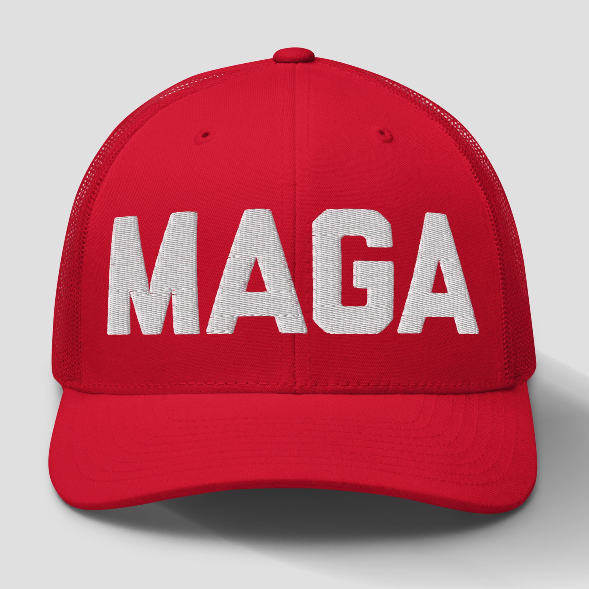 MAGA Trump Hat Trucker Style, Rally Snapback for Men & Women, 3D Puff ...