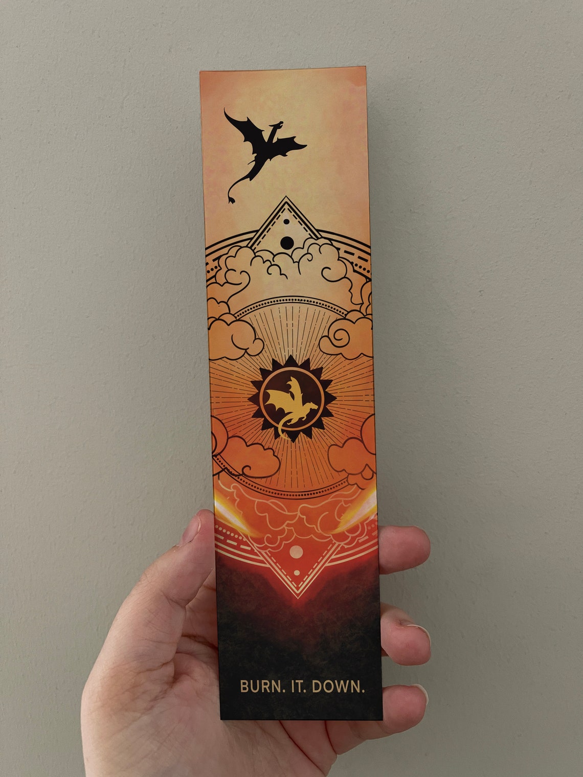 Iron Flame Bookmark - Etsy