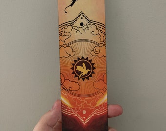 Dragon Iron Flame Bookmark - Etsy