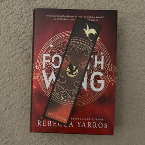 Fourth Wing Bookmark - Special Edition - Etsy