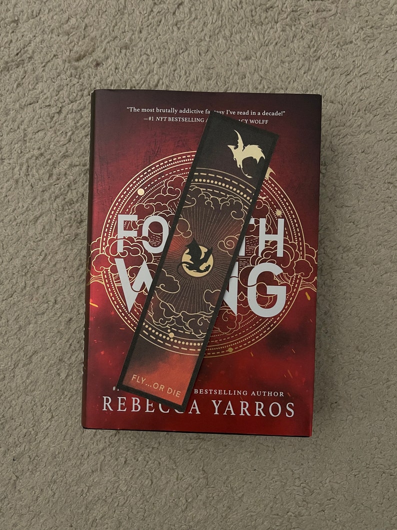 Fourth Wing Bookmark - Special Edition - Etsy