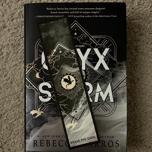 Onyx Storm Bookmark - Etsy