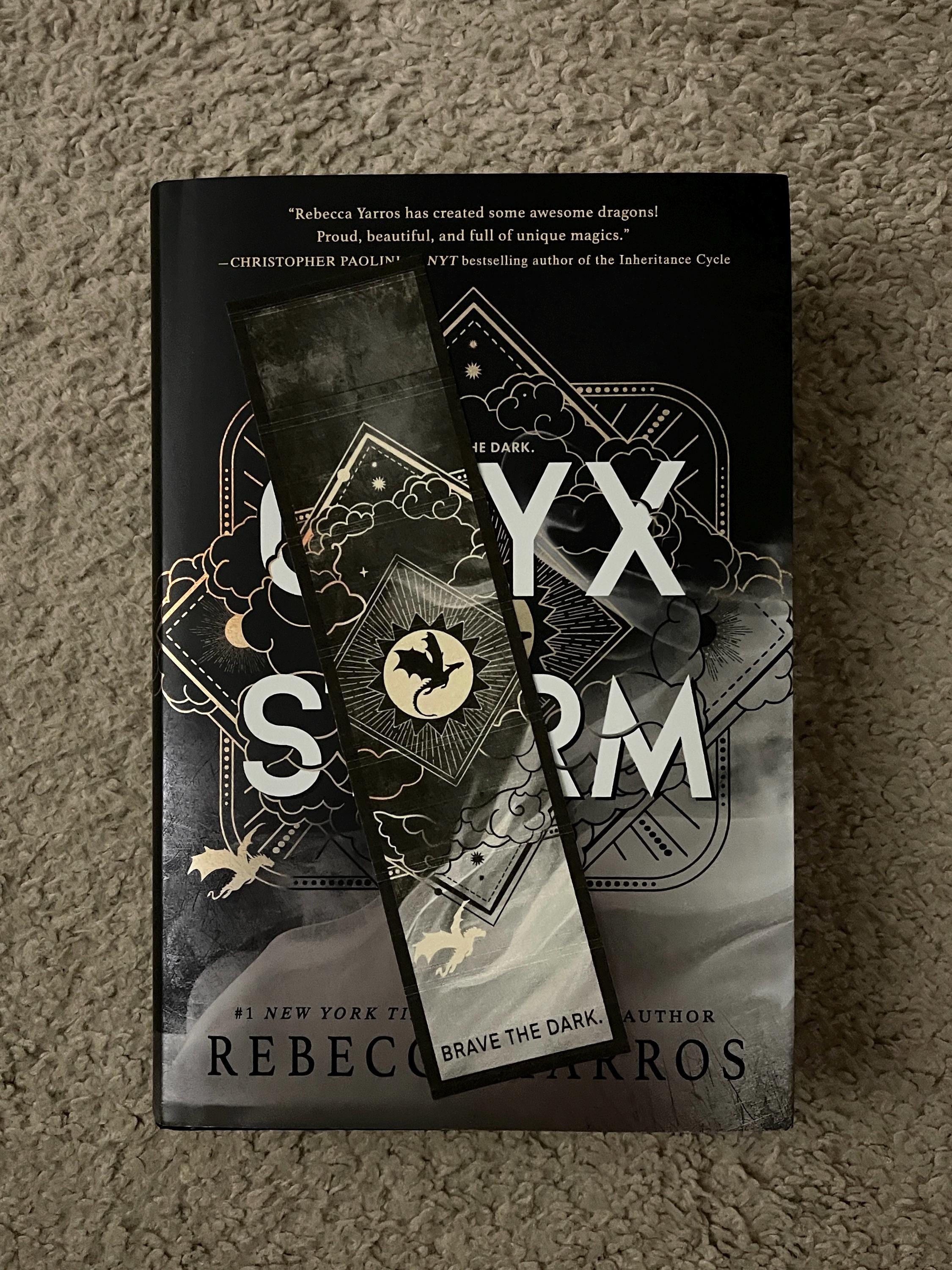 Onyx Storm Bookmark - Etsy